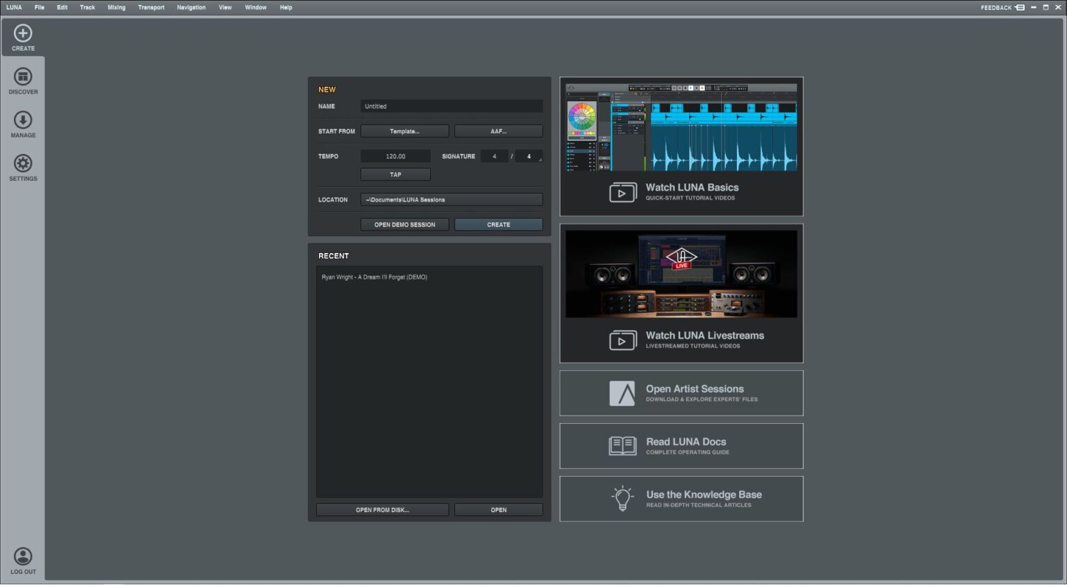 LUNA - Universal Audios DAW nun kostenfrei für Windows - KEYBOARDS ...
