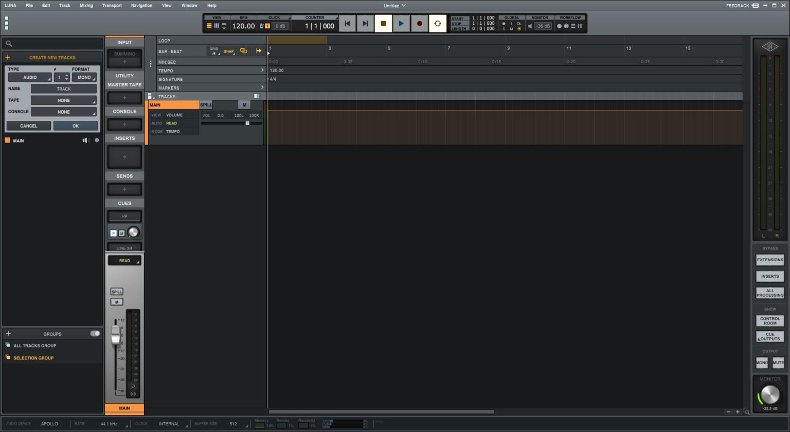 LUNA - Universal Audios DAW nun kostenfrei für Windows - KEYBOARDS ...