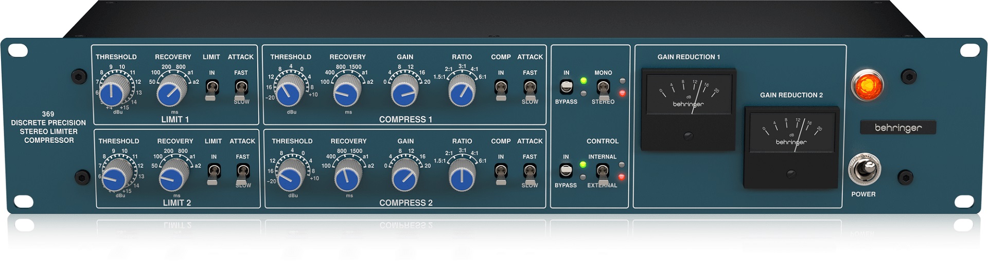 Behringer 369 – Stereo Kompressor/Limiter - KEYBOARDS / SOUND & RECORDING
