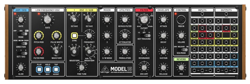 Behringer Model 15 - Analog Synthesizer im Test - KEYBOARDS / SOUND ...