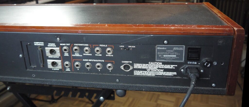 Rhodes Chroma – Synthesizer - KEYBOARDS / SOUND & RECORDING