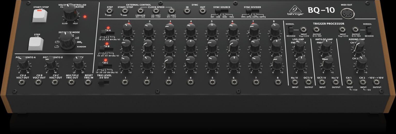 Behringer BQ-10, Analog-Sequencer - KEYBOARDS / SOUND & RECORDING