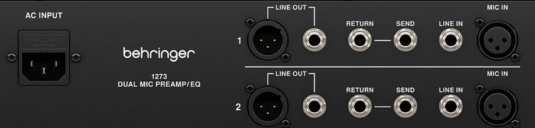 Behringer 1273 Dual Mic Preamp im Test – britischer Mojo - KEYBOARDS ...