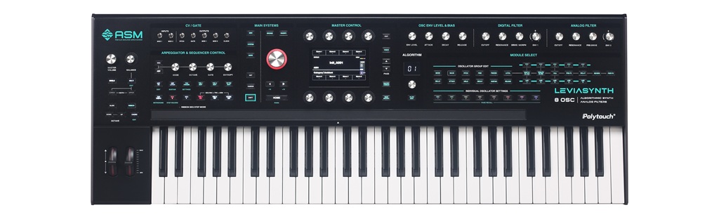 ASM Leviasynth: Neuer Hybrid-Synthesizer - KEYBOARDS / SOUND & RECORDING